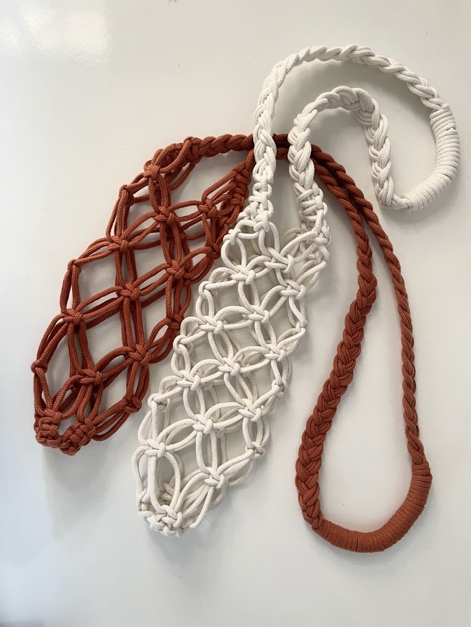 Macrame Bottle Holder – Handmade Cotton Carrier - Macrya