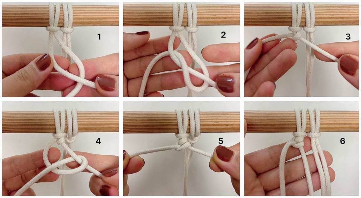 🧶 5 Basic Macrame Knots for Beginners (A Step-by-Step Guide) - Macrya
