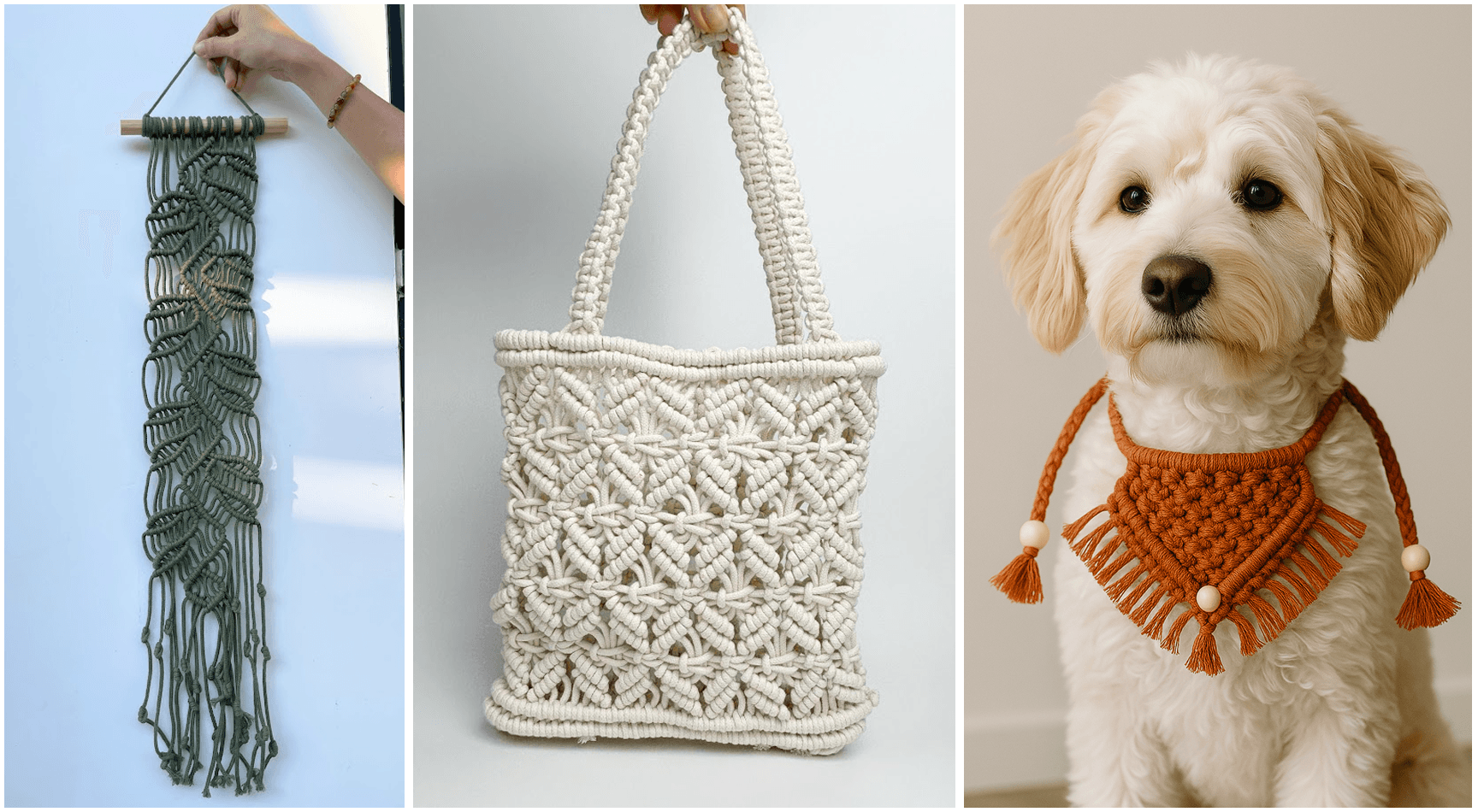 🧶 5 Basic Macrame Knots for Beginners (A Step-by-Step Guide) - Macrya